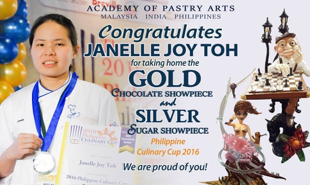Awards & Achievements - Academy of Pastry and Culinary Arts Philippines