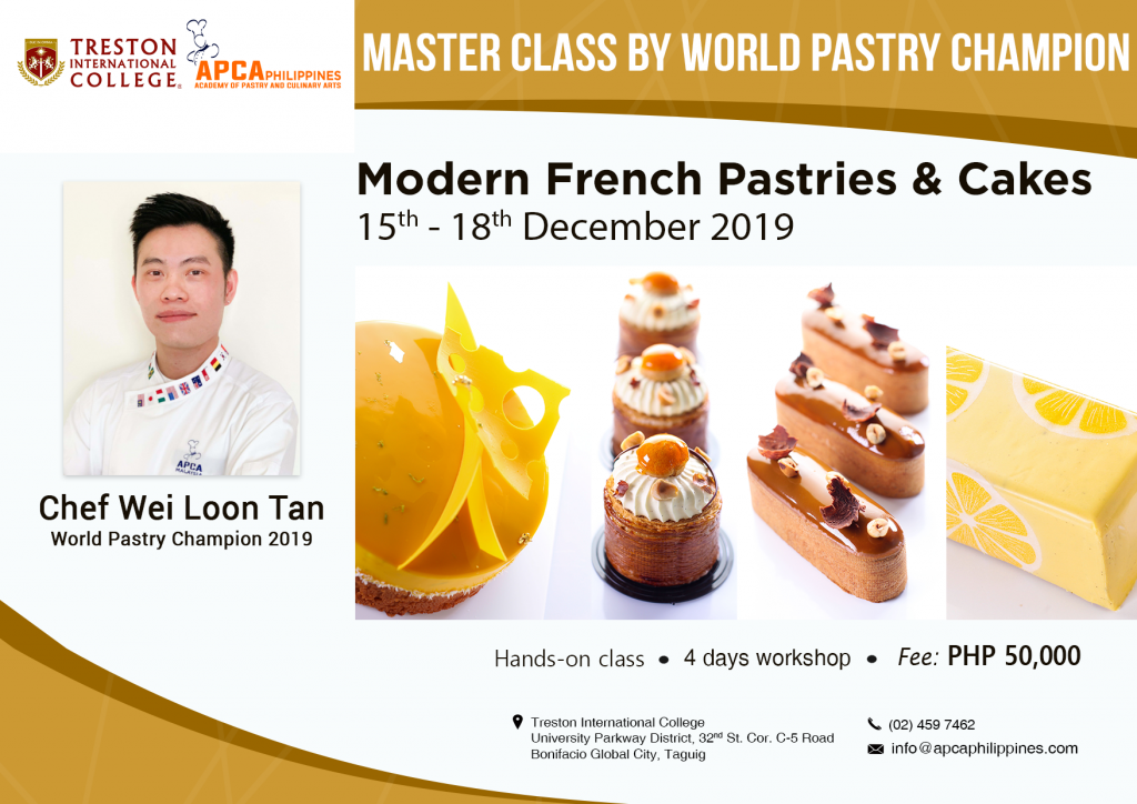Modern by Chef Tan - Academy of Pastry and Culinary Arts Philippines