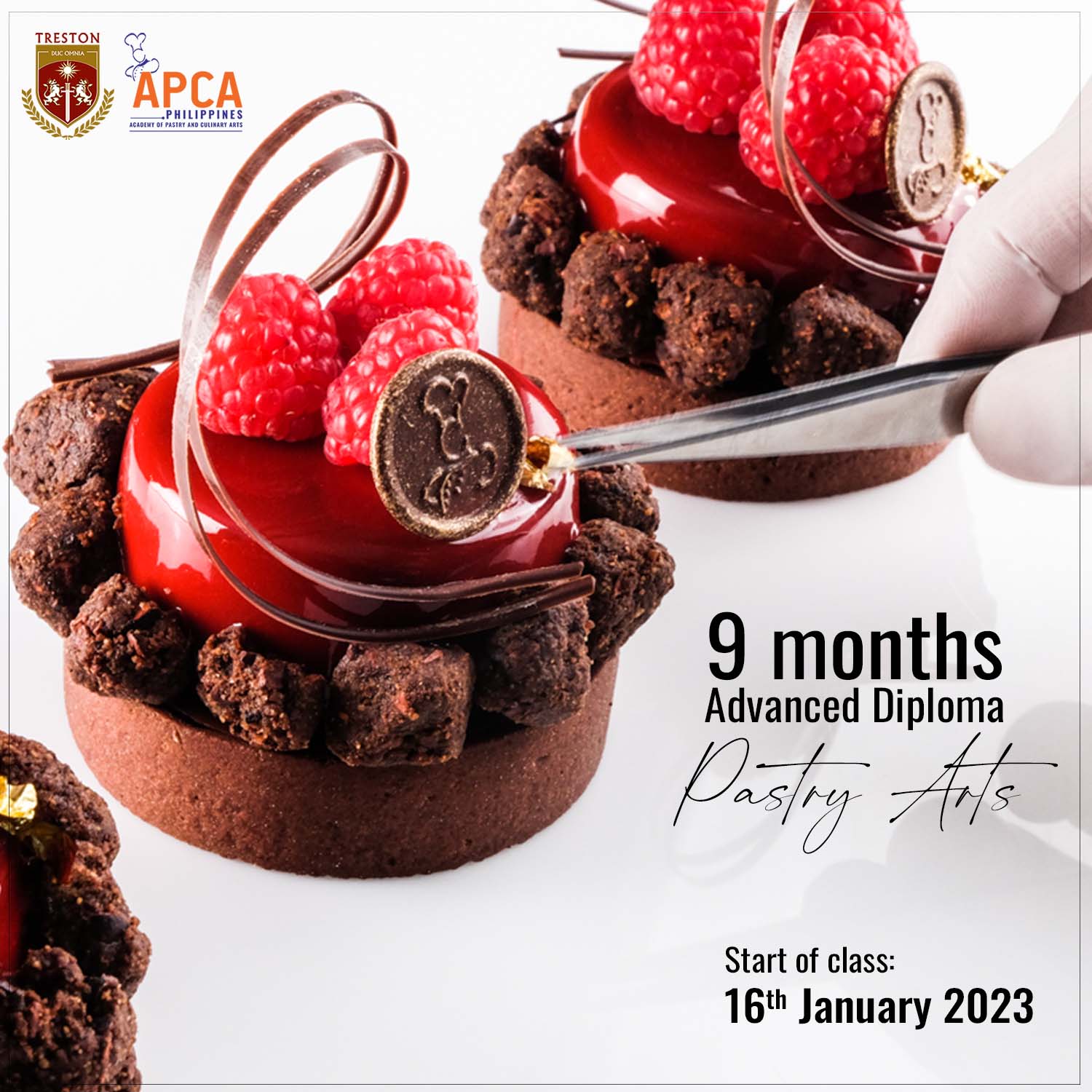 Academy of Pastry and Culinary Arts Philippines - Pastry Art course baking